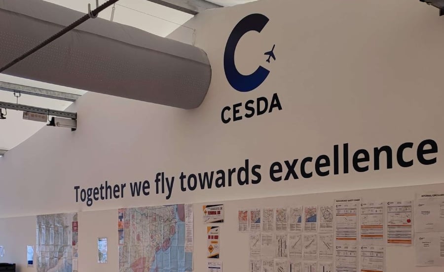 CESDA inaugura nueva base de vuelo en el aeropuerto de Lleida-Alguaire